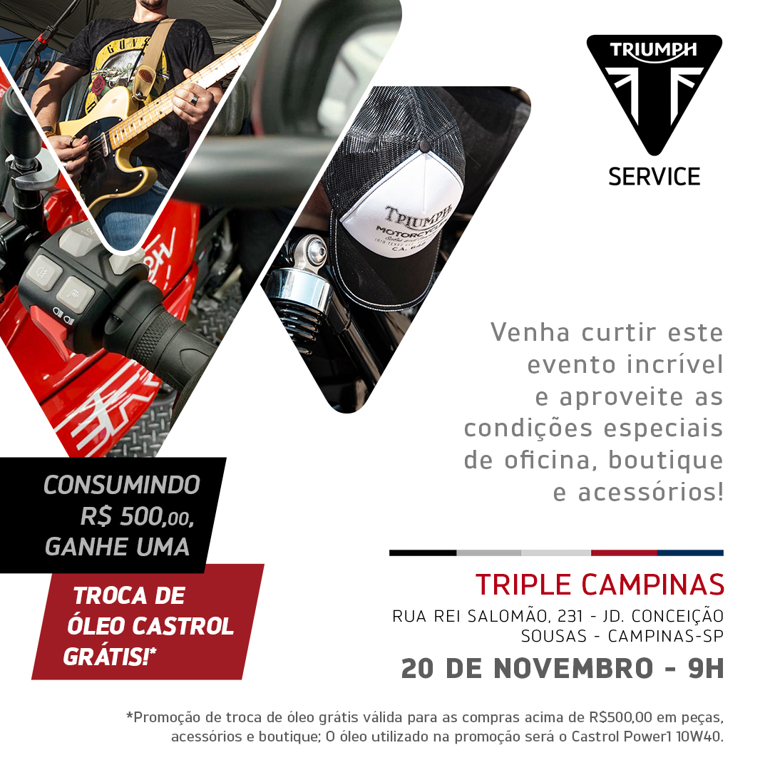 10 Anos de Triple + Triumph Service | Triple Triumph